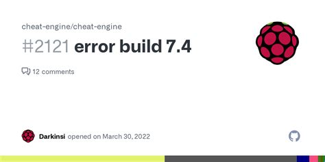 Error Build 74 · Issue 2121 · Cheat Enginecheat Engine · Github