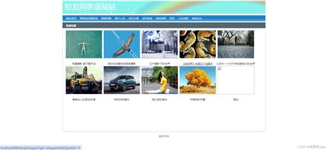 基于javaservelet的同学录管理系统（java毕业设计）