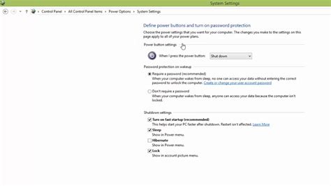 How To Enable Hibernate Option In Shut Down Menu In Windows 81 Tutorial Youtube