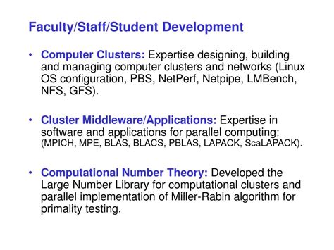Ppt Nasa Cipa Cluster Computing Project Powerpoint Presentation Free