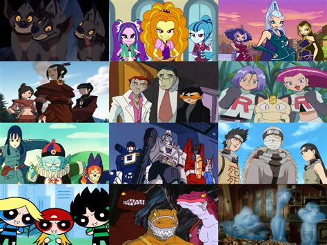Villain Trios By Joselohyena On Deviantart