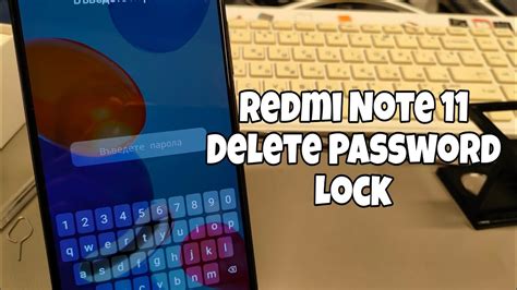 Forgot Phone Lock Xiaomi Redmi Note 11 2201117tg Remove Pin