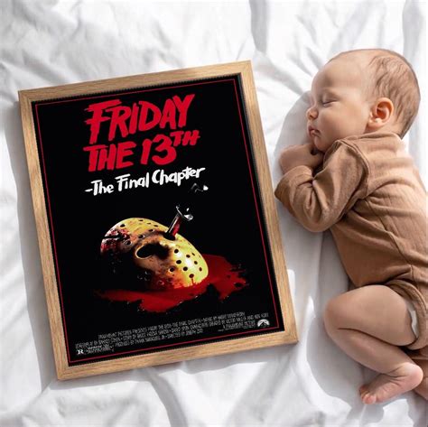 Friday The 13th The Final Chapter Movie Poster Etsy