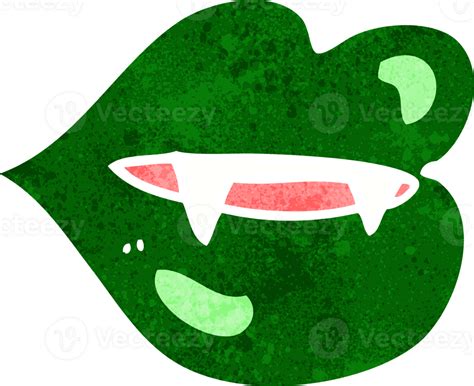 Colmillos De Vampiro De Dibujos Animados 44921623 Png