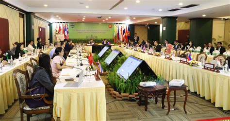 ក្រសួងបរិស្ថាន រៀបចំកិច្ចប្រជុំលើកទី១៤ នៃក្រុមការងារអាស៊ានស្តីពីការប្រែប្រួលអាកាសធាតុ