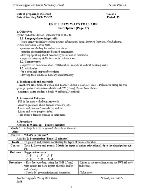 Unit 7 Pdf