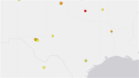 Earthquakes In Texas This Week More Than A Dozen Recorded