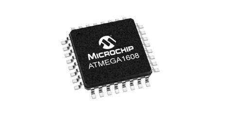 Microchip Atmega1608 Af 8bit Avr Cpu Microcontroller Atmega1608 20mhz 16 Kb Flash 32 Pin