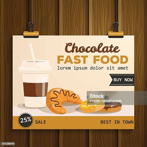 즉석식 벡터 일러스트레이션 커피 크루아상 도넛 초콜릿 컬렉션 0명에 대한 스톡 벡터 아트 및 기타 이미지 0명 2015년 간판 Istock