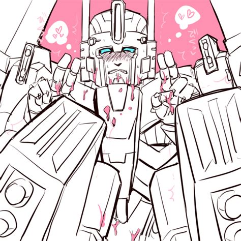 Rule 34 Blush Cum Double V Embarrassed Facial Gesture Male Mecha