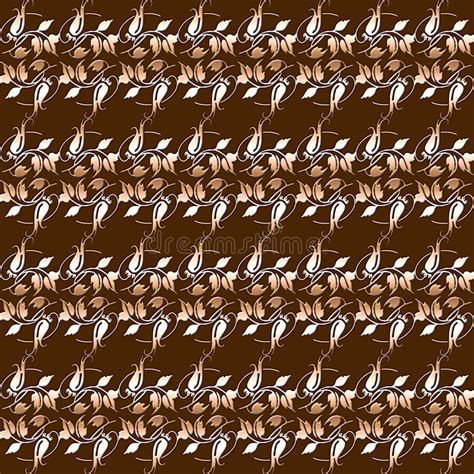 Abstract Floral Seamless Pattern Stock Illustration Illustration Of