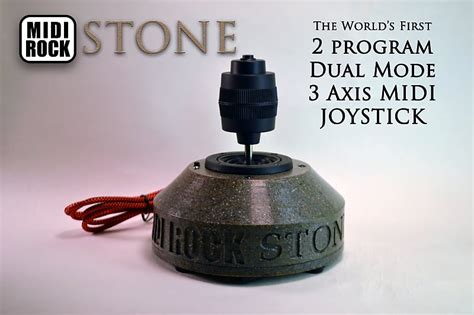 MIDI Joystick Axis Controller Pitch Bend Mod And Vector Reverb