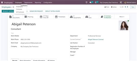 How To Configure Employees In Odoo 16 Employee Management