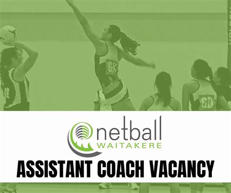 Open Age Rep Team Assistant Coach Vacancy