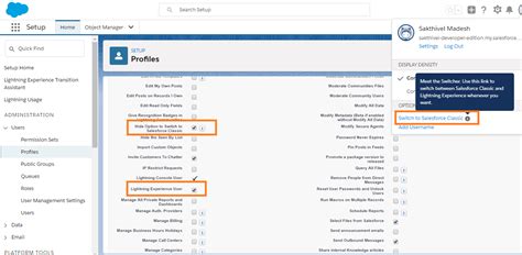 Hide Switch To Salesforce Classic