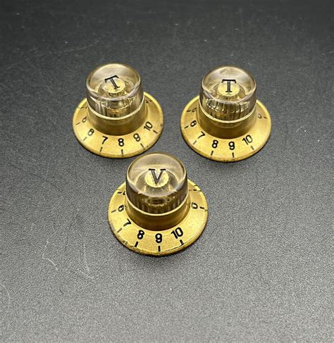 1960s Teisco Univox Guyatone Epiphone Guitar Knobs 1 Reverb