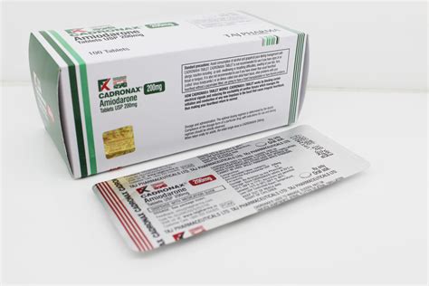 Amiodarone Hydrochloride 200mg Tablets Pcd Pharma Franchise Taj