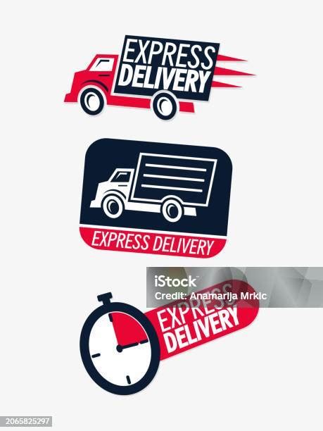 빠른 배송 아이콘 앱 및 웹 사이트용 벡터 일러스트 레이 션입니다 개체 그룹에 대한 스톡 벡터 아트 및 기타 이미지 개체