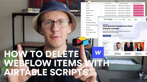 How To Delete Webflow Items With Airtable Scripts Airtable To Webflow
