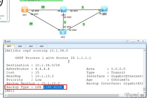 Ospf高级特性中 Frr实验ospf Frr测试效果 Csdn博客 Ospf高级特性中 Frr实验ospf Frr测试效果 Csdn博客