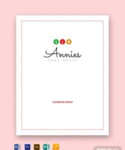 Catering Services Menu Template