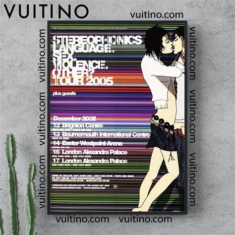 Stereophonics Language Sex Violence 2005 Uk Tour No Frame Vertical Poster