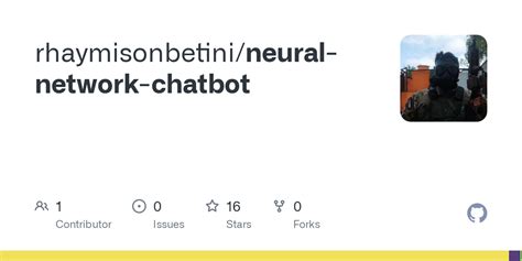 Github Rhaymisonbetini Neural Network Chatbot