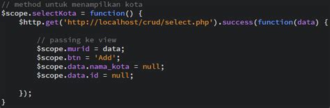 Membuat Crud Dengan Angularjs Dan Php Part 4