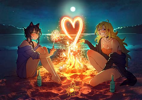 Yang X Blake Sparklers Cherryinthesun Rbumbleby
