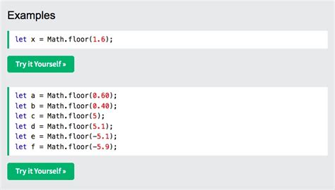 what is math floor in javascript understanding and usage