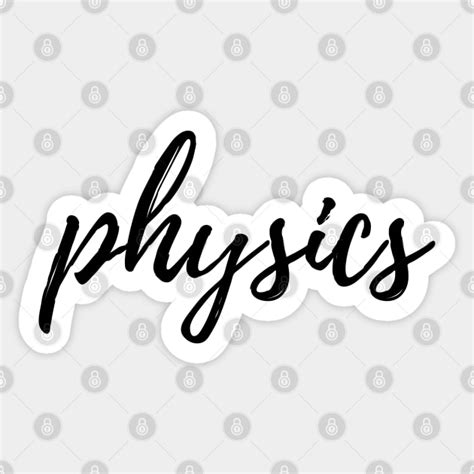 Physics Binder Label Binder Label Sticker Teepublic