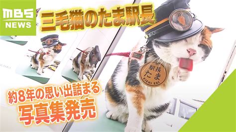 社長私のベストパートナーだった廃線寸前の地方鉄道を復活させた三毛猫のたま駅長写真集に詰め込まれた約8年間の記録と思い出2023年5月