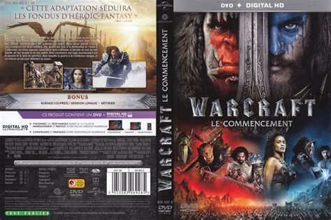 Jaquette Dvd De Warcraft Le Commencement Cinéma Passion