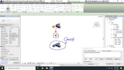 Elements Need To Be Disconnected Autodesk Community