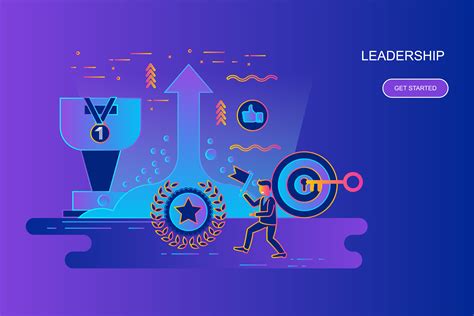 Modern Gradient Flat Line Concept Web Banner 252795 Vector Art At Vecteezy