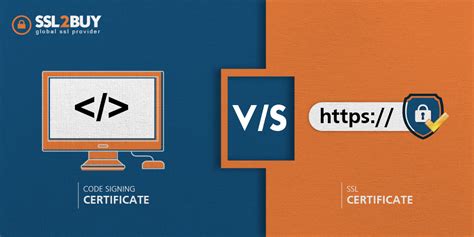 Code Signing Certificate Vs Ssl Certificate What Are Differences