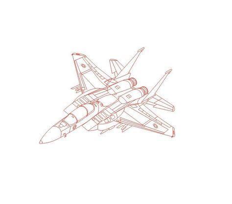 How To Draw A F15 Jet Fighter