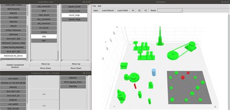 The Gui That Allows For Assembly Disassembly Task Configuration The The Gui That Allows For Assembly Disassembly Task Configuration The