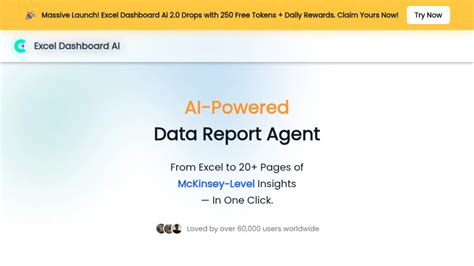 Exceldashboard Ai Business Intelligence Content Generation Ai Tool Awesome Ai Tools