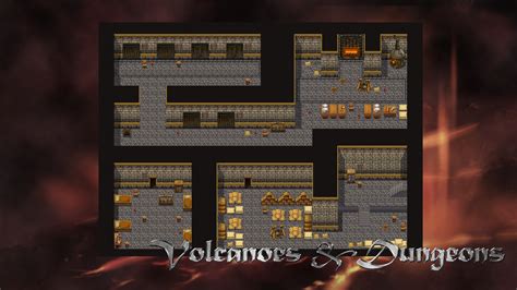 Rpg Maker Vx Ace Dungeons And Volcanoes Tile Pack On Steam