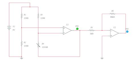 Weak Signal Inverting Amplifier Inverting Amplifier Circuit Added To