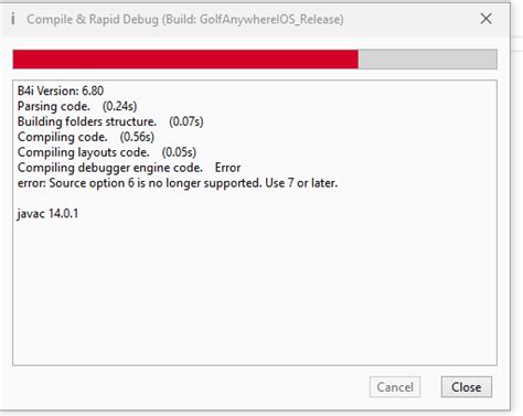 source option 6 no longer supported use 7 or later b4x programming forum