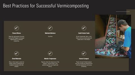 Best Practices For Successful Vermicomposting Ppt Powerpoint St Ai Ss Ppt Template