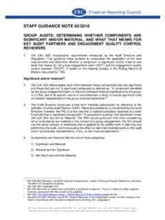 GROUP AUDITS DETERMINING WHETHER COMPONENTS Group Audits Determining Whether Components Pdf