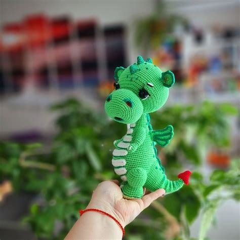 Pin Su амигуруми дракончик