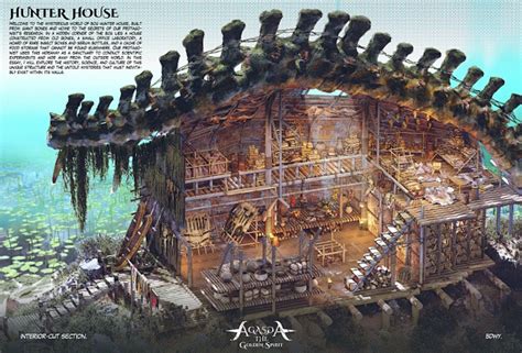 AGASGA The Golden Spirit P2 Environment Design 花瓣网