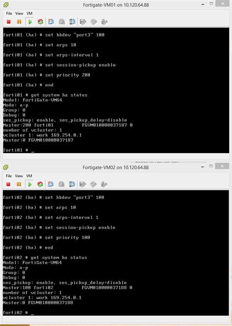 How To Setup HA On FortiGate VM Network Engineering Stack Exchange