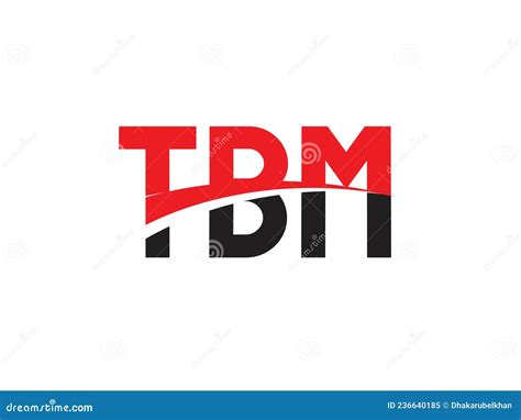 Tbm Letter Initial Logo Design Vector Illustration Stock Vector Illustration Of Black Icon
