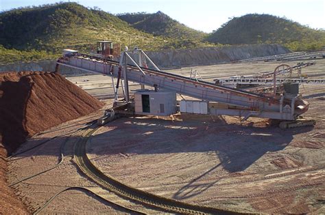 Boom Stack Conveyor In Queensland Mine Sale