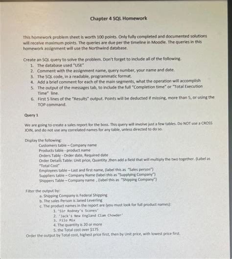 Solved This Homework Problem Sheet Is Worth 100 Points Only